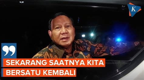 Prabowo Ucapkan Terima Kasih Atas Jerih Payah Tim Kuasa Hukumnya YouTube