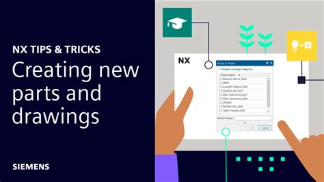 Nx Tips And Tricks Creating New Parts And Drawings