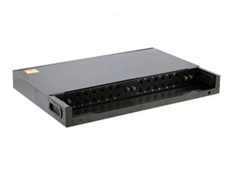 Fiber Optik Patch Panel ORing 24 Port St Simplex Fiber Optik Patch Panel