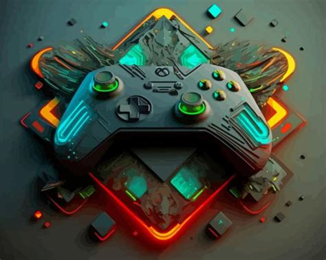 Xbox Controller Paint By Numbers Paint By Numbers Uk