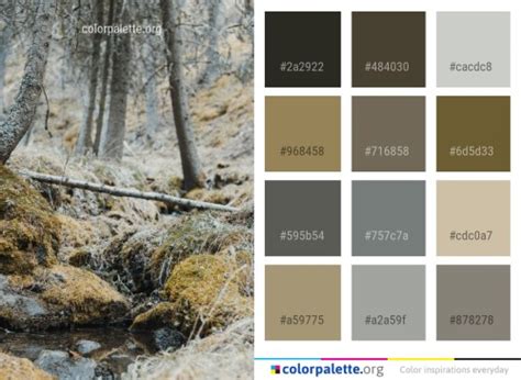 Field Sky Crop Color Palette