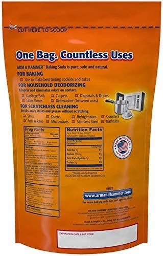Arm And Hammer Baking Soda 35lb Bag Multi Purpose Cleaning
