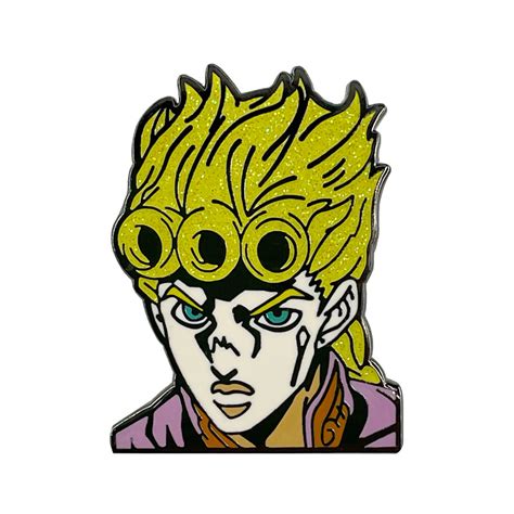 JoJo S Bizarre Adventure Cartoon Character Pattern Alloy Pin Anime Brooch