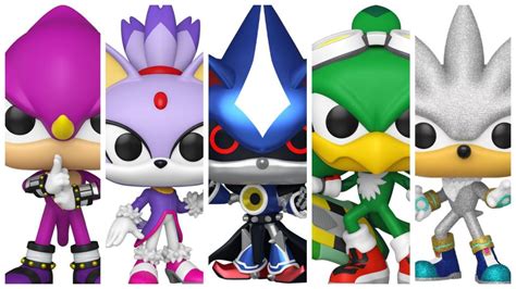 New Sonic The Hedgehog Funko Pop Wave Includes Neo Metal Sonic Blaze And More