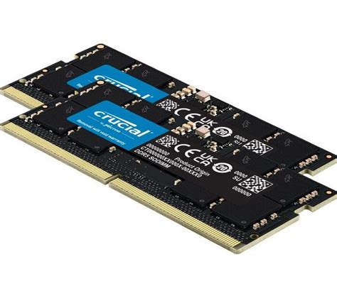 Buy Crucial 32 Gb 4800 Mhz Laptop Ddr5 Memory Kit 16 Gb X 2 Currys