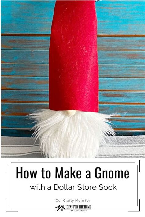 How To Make The Cutest No Sew DIY Gnome