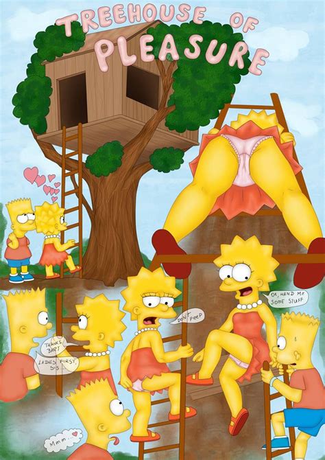 Tree House Of Pleasure The Simpsons By Evgeniym