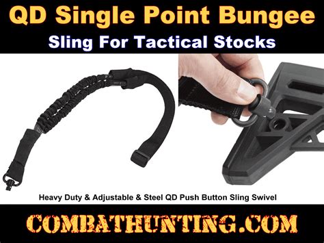 Mb32542 Qd Single Point Bungee Sling With Swivel American Tactical