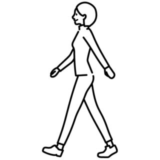 歩いている人男のイラスト 商用可フリーイラスト素材集ちょうどいいイラスト