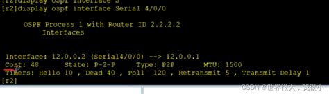 ospf协议总结3 接口网络类型 ospf network type broadcast csdn博客