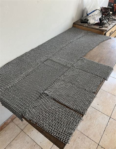 Full Chainmail Armor Create Your Own Super Light Chainmail 3d Model