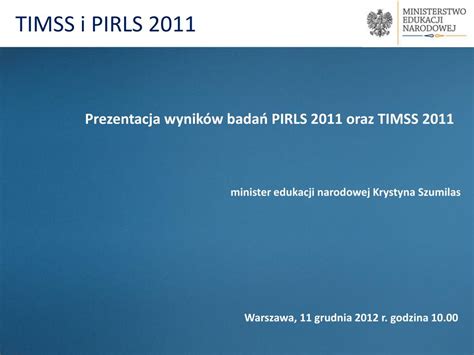 Ppt Timss I Pirls 2011 Powerpoint Presentation Free Download Id 6495747