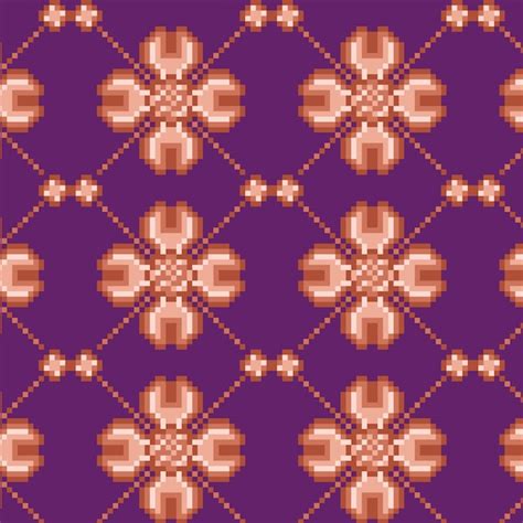 Free Vector Gradient Pixel Pattern Design