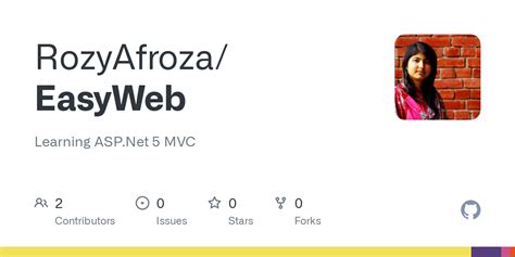 Github Rozyafroza Easyweb Learning Asp Net Mvc