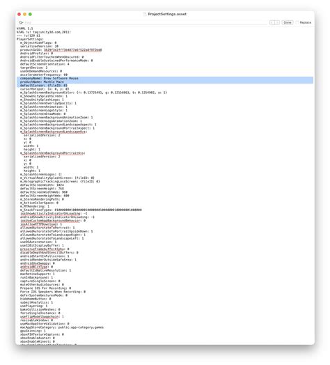 Default Icon Not Being Saved In Projectsettings File Unity Engine