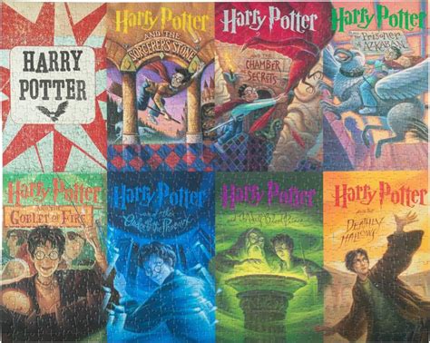 Harry Potter Book Cover Art
