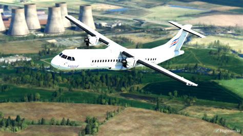 Atr 72 600 Eastern Airways White For Microsoft Flight Simulator Msfs