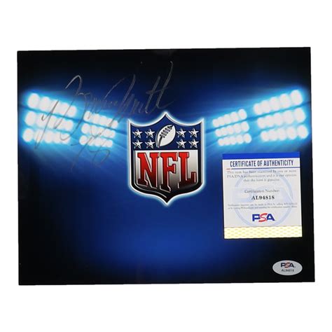 Bruce Smith Signed 8x10 Photo Psa Pristine Auction