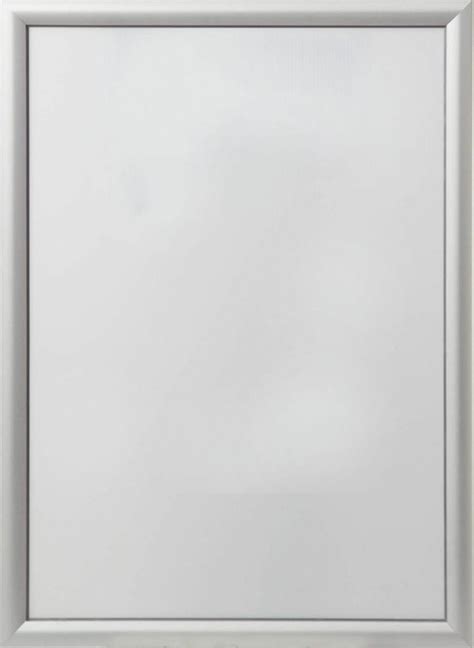 A3 Snap Frame 25 Square Corner Silver Snap Frames Snapper Display