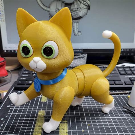 Stl File Buzz Lightyear Robotic Cat Sox 🐱 ・3d Print Design To Download