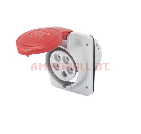 GW 62221H 5P 32A Beépíthető Ipari Dugalj - Ampervill villamo