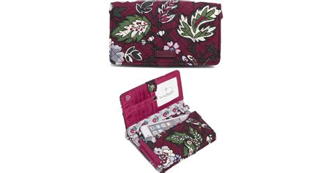 Vera Bradley Cotton Frannie Crescent Crossbody Purse Lyst