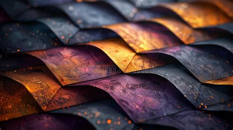 Abstract Textured Surface With Colorful Patterns Generative Ai Stock Illustration