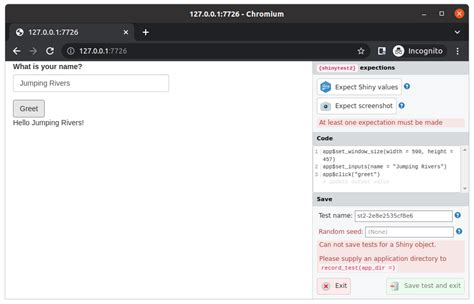 End To End Testing With Shinytest R Bloggers