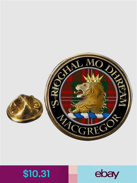 Lapel Pins Collectibles Scottish Clans Pin Badges Lapel Pins