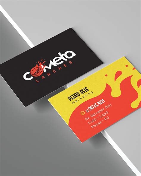 Cometa Lanches Identidade Visual Branding Design Graphic Design