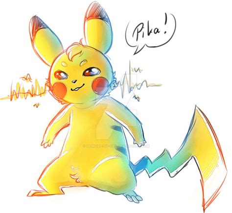 Pikachu By Memoire Du Ciel On Deviantart