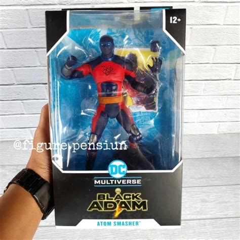 Jual MULTIVERSE MCFARLANE ATOM SMASHER BLACK ADAM MOVIE ACTION FIGURE