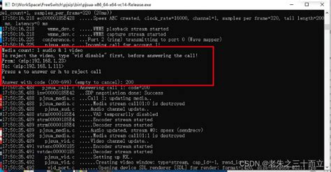 Windows环境下编译pjsipwindows Pjsip Ffmpeg Csdn博客
