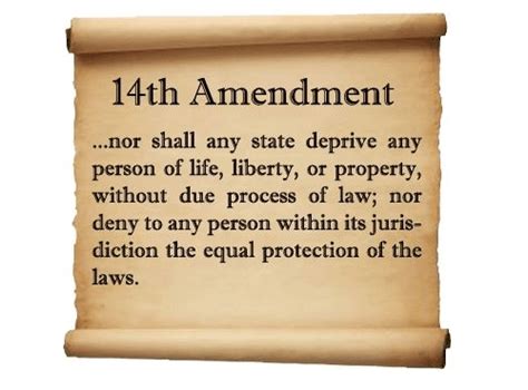 14th Amendment Of The Us Constitution