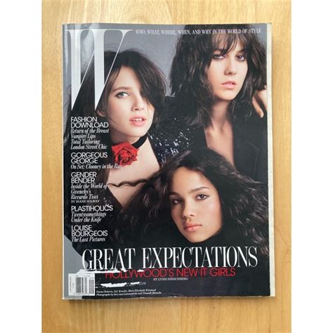 W Magazine Other W Magazine Emma Roberts Zoe Kravitz Mary Elizabeth