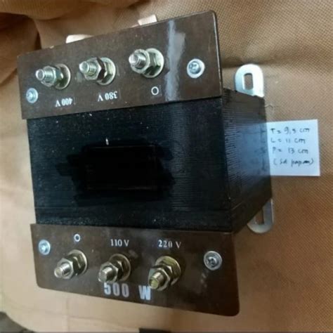 Jual Trafo Step Up Down Auto 500w 380V 400V 110V 220V Jakarta Pusat