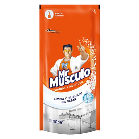 Limpiador Vidrios Y Multiuso Doy Pack Mr Musculo 450 Ml Jumbo