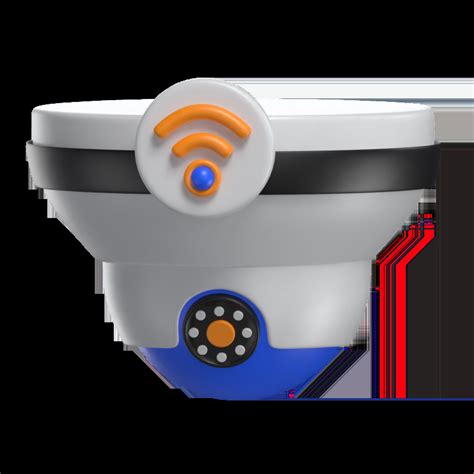 Download Ip Camera 3d Model In Png Glb  Mp4 Pixcap