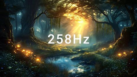 258hz 시원한 바람 소리 새소리 주파수 음악 11시간 조직 재생 세포 치유 집중력 향상 정서적 안정 신체적 치유