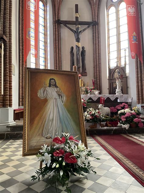 NIEDZIELA MIŁOSIERDZIA BOŻEGO ROK A 16 04 2023r Parafia pw św Jana Chrzciciela w Janowcu