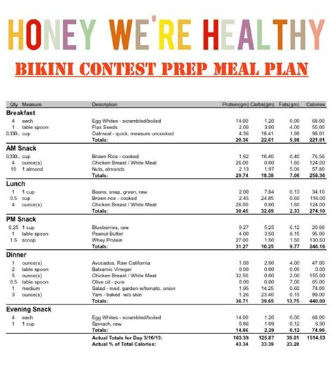 Bikini Fitness Model Workout And Diet Plan Long Sleeve Glitter Girls