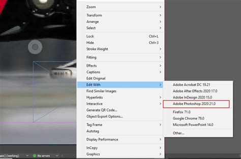 solved photoshop missing in edit with context menu for adobe