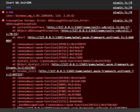 WX InitSDK 初始化失败 Issue wechat miniprogram minigame unity webgl transform GitHub