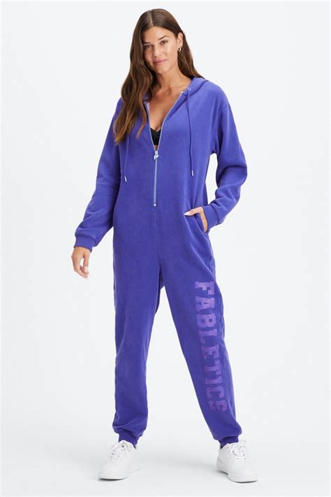 Forever Fleece Hooded Onesie Fabletics Canada