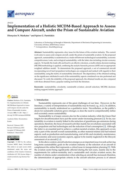 Pdf Implementation Of A Holistic Mcdm Based Approach To Assess And