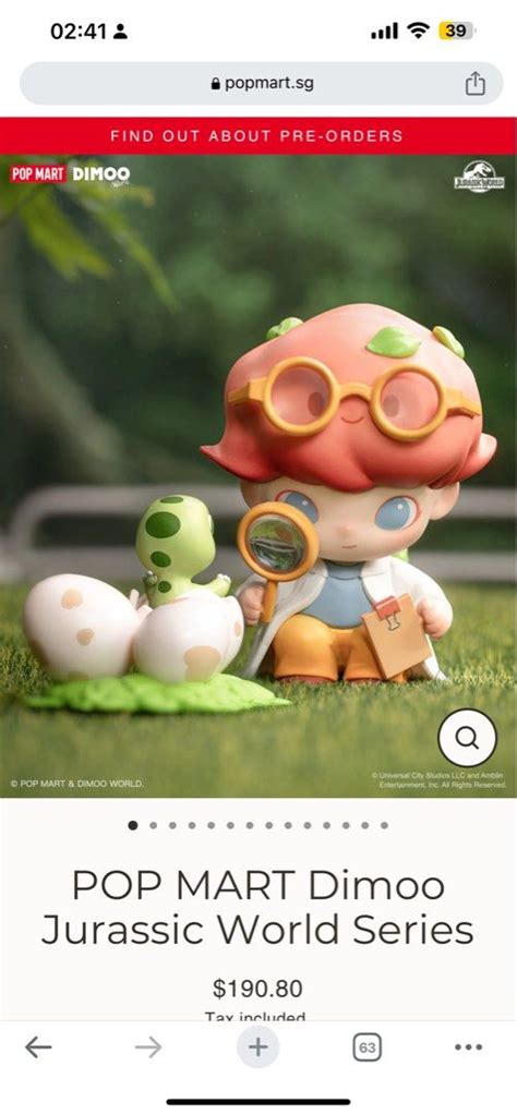 Dimoo Jurassic Park Dinosaur Egg Researcher Park Sightseeing Bus Bnif Hobbies And Toys Toys