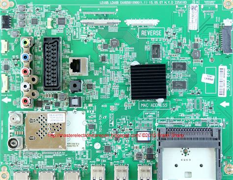Master Electronics Repair !: REPAIR / SERVICING TV LG 42LF580V