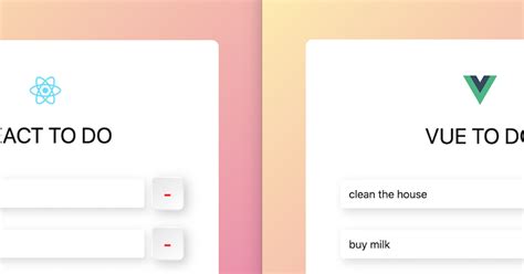 I Created The Exact Same App In React And Vue Best Website Gallery