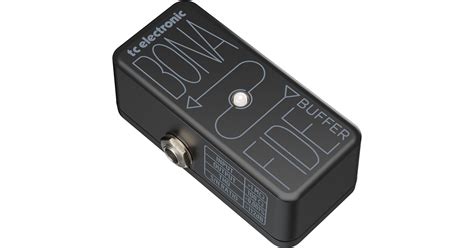 Tc Electronic Bonafide Buffer Analog Buffer Pedal Bonafide