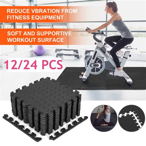 Youloveit Thick Flooring Puzzle Exercise Mat Interlocking Floor Mats